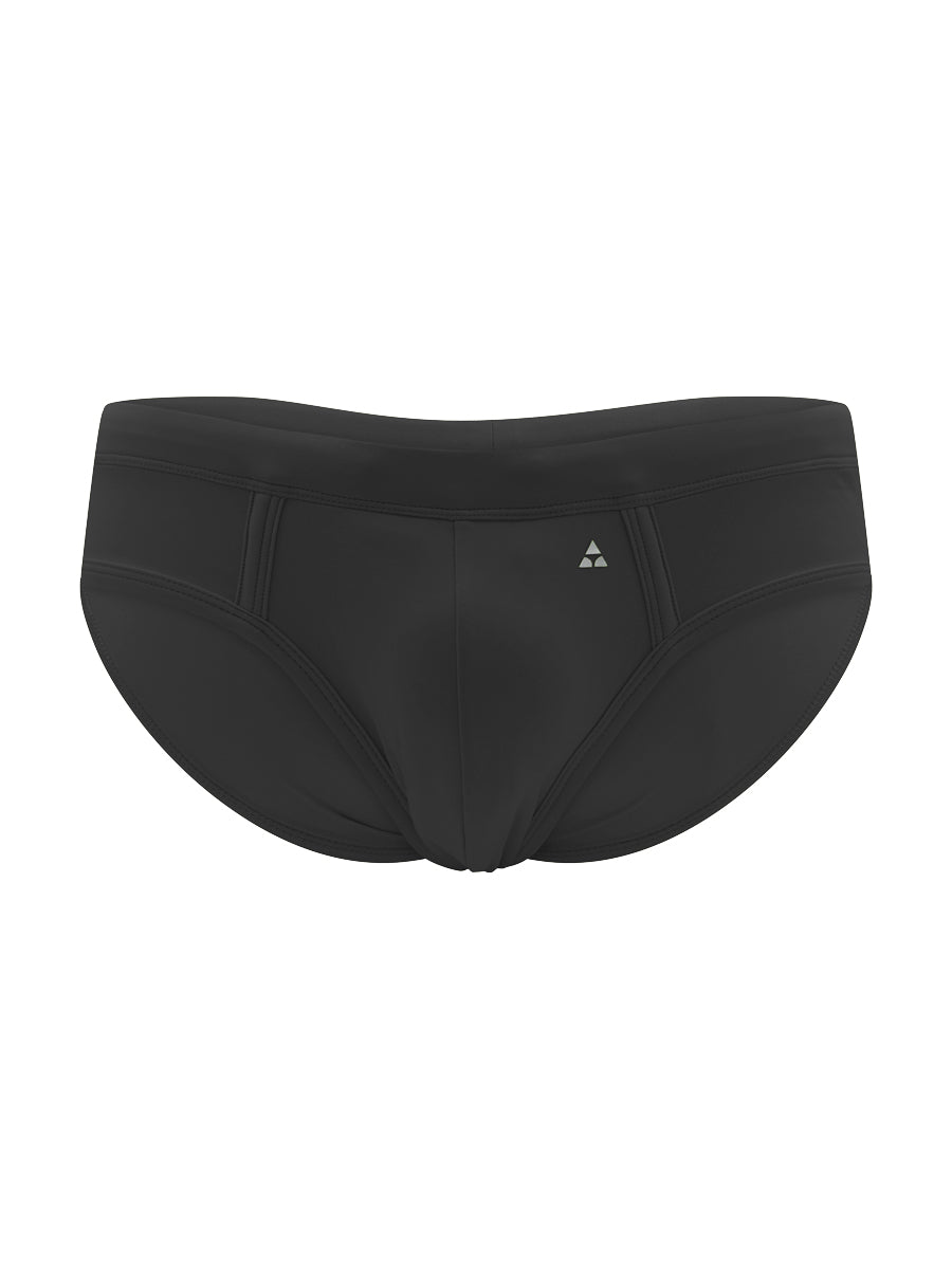 Black Sport Swim Brief - Sexy Men's Swimwear - Body Aware